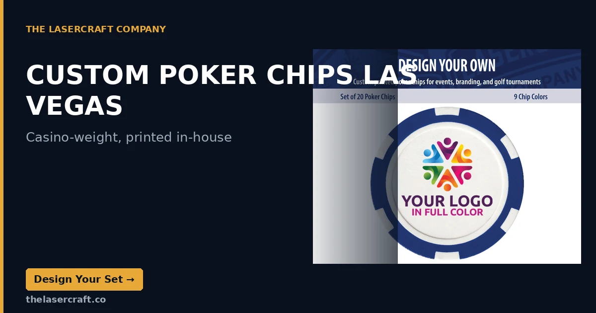 Custom Poker Chips Las Vegas — Casino-Weight UV Printed Chips | The ...