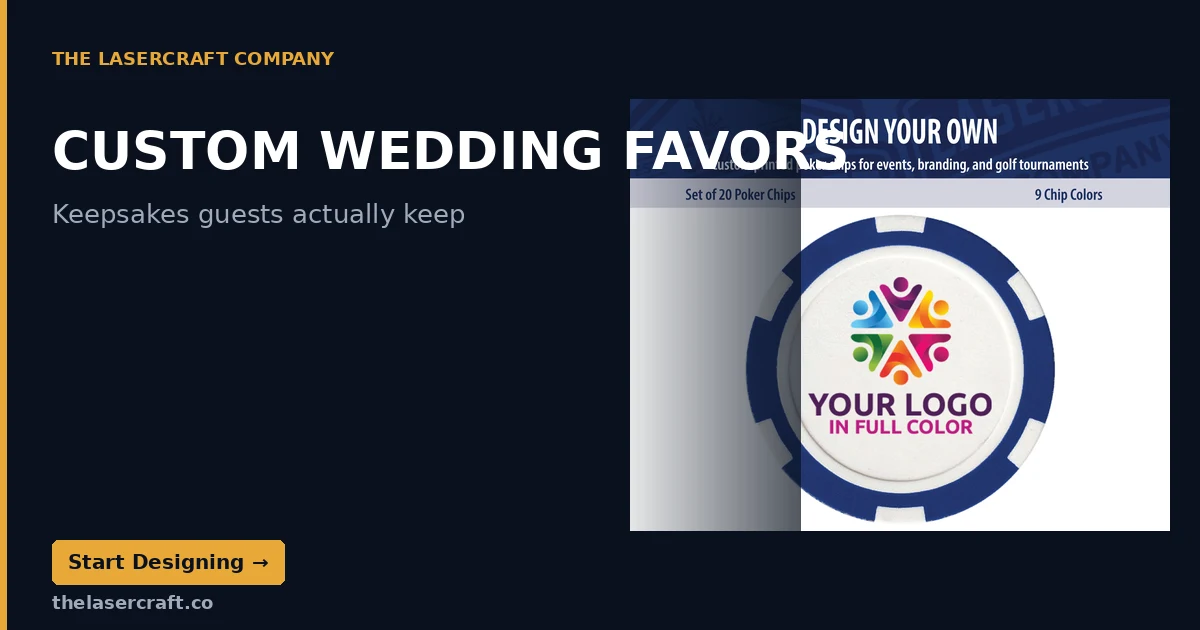 Custom Wedding Favors — Personalized Keepsakes Guests Will Actually Use ...